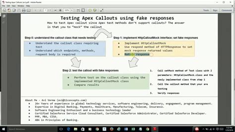 Testing Apex Callouts Youtube