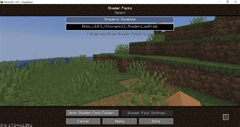 how to install iris in minecraft