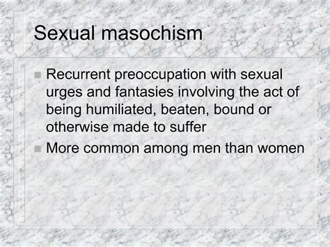 188407966 Sexual Disorders Powerpoint Presentationppt