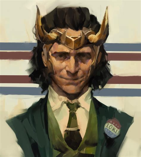 President Loki Fanart By Me Scrolller