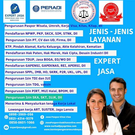 Nib Pirt Npwp Paspor Visa Kitas Telex Visa Ktp Pindah Alamat Stnk Sim Mutasi Alamat Jasa