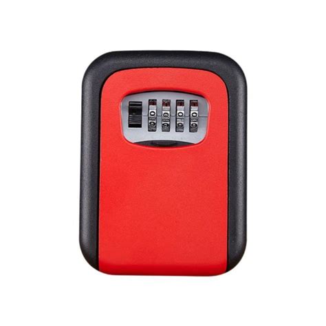 Password Key Box Waterproof Indoor Outdoor Key Safe Box Digit Combination Key Safe Secret