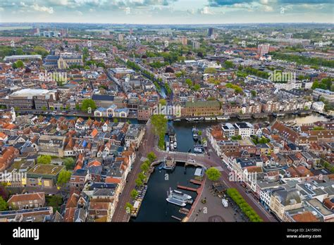 Aerial Cityscape View Leiden Hi Res Stock Photography And Images Alamy