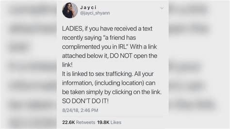 VERIFY Are Those Unsolicited Texts Actually Linked To Sex Trafficking Newscentermaine Com