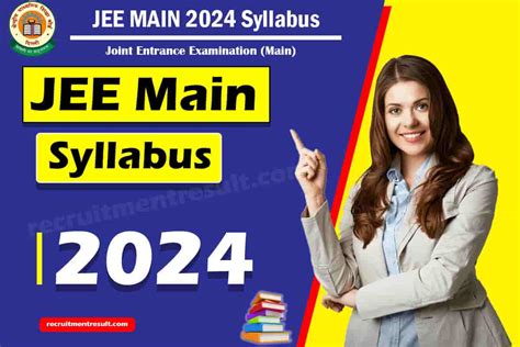 Jee Main Syllabus 2024 Pdf Of Physics Maths Chemistry With Weightage