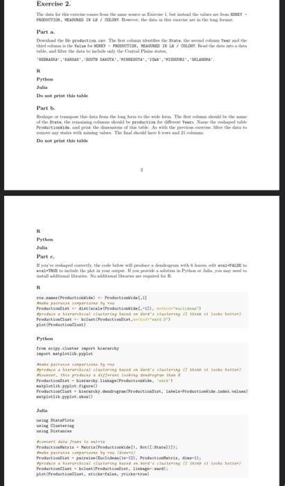 solved exercise 2 part a python julla do unt print thin