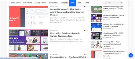 Top Websites For Free Website Templates