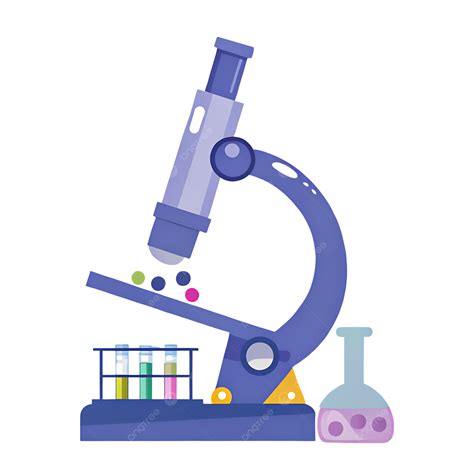 التوضيح معدات مختبر العلوم مجهر علوم مختبر Png صورة للتحميل مجانا