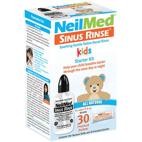 Sinus Rinse Pediatric Starter Kit Neilmed Medical Professionals Portal
