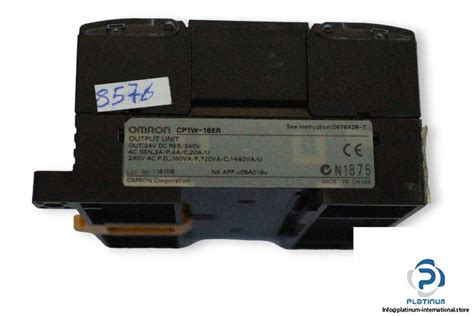 OMRON CP1W 16ER DIGITAL OUTPUT MODULE Platinum International