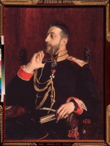 Portrait Of The Poet Kr Grand Duke Konstantin Konstantinovich Of Russia 1858 1915 Giclee