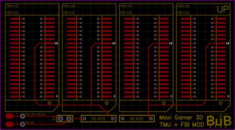 GitHub BitsUndBolts Dfx Voodoo Memory Mod Files To Create A Custom PCB To Upgrade A Dfx