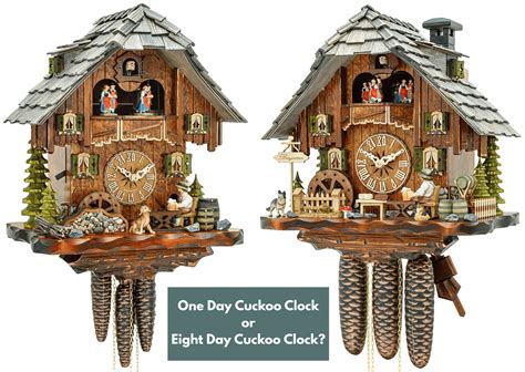 One Day Vs Eight Day Cuckoo Clocks Key Differences Cuckoo Clock Market