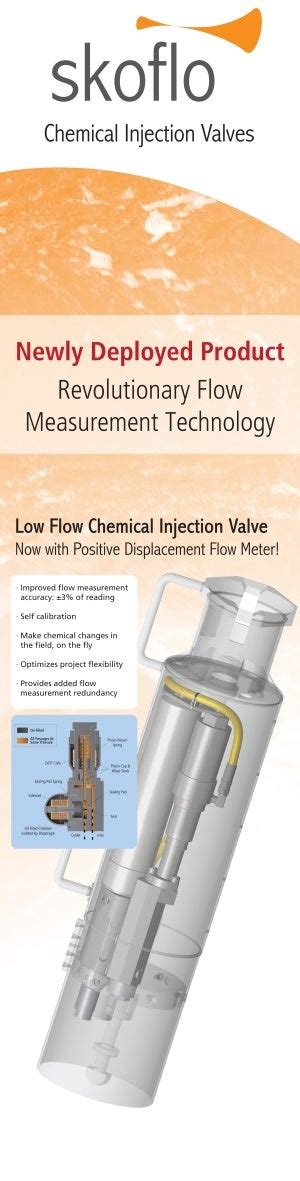 Skoflo Exhibits Low Flow Chemical Injection Valve At Otc 2013