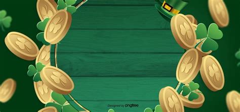 진한 녹색 배경에 3 차원 금화 세인트 패트릭 St 금 초록 배경 일러스트 및 사진 무료 다운로드 Pngtree Green Backgrounds Dark
