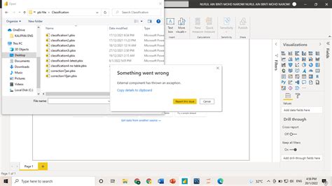 Why My Power Bi Desktop Having This Error Microsoft Fabric Community