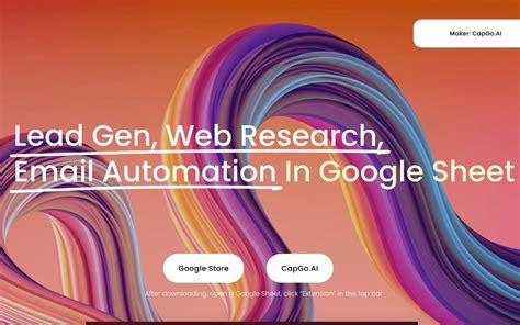 Leadgensheet Ai Powered Spreadsheet Tool For Lead Generation And Email Campaigns Ai Tools