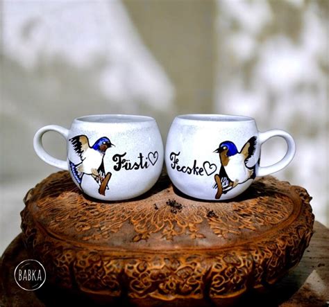 Füsti Fecske Páros Bögre 4dl Babka Manufaktúra