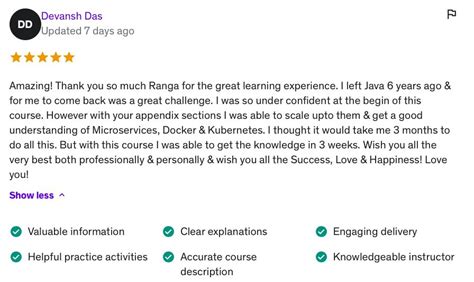 Ranga Karanam On Linkedin Thank You Devansh