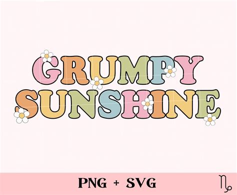 Grumpy X Sunshine Svg And Png Bookish Png Romance Tropes Reading Svg