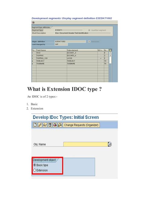 All About Idoc Definition Architecture Implementation Docx