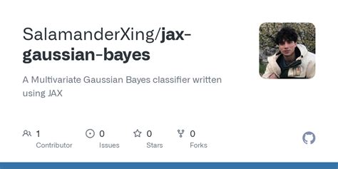 Github Salamanderxingjax Gaussian Bayes A Multivariate Gaussian