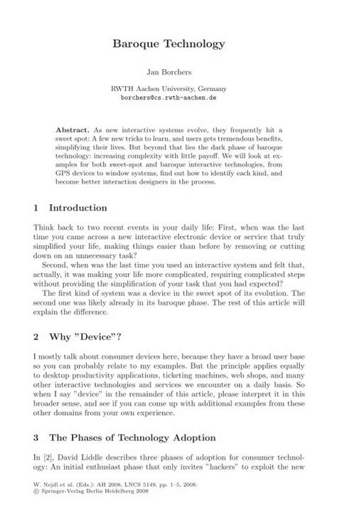 pdf baroque technology rwth aachen university dokumen tips