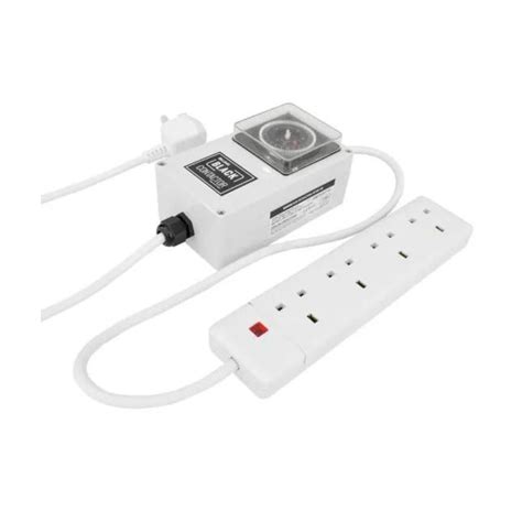 Lumii Black 4 Way Contactor Timer Hytec Hydroponic Hytec Horticulture