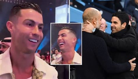 فيديو رونالدو يسخر من إمكانية فوز آرسنال بالدوري موقع 24