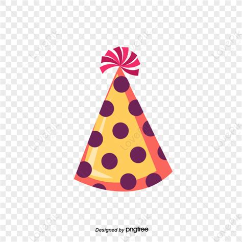 푸른 생일 일러스트분홍삽화파란 모자 Png 일러스트 무료 다운로드 Lovepik