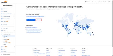 Cloudflare Worker Github