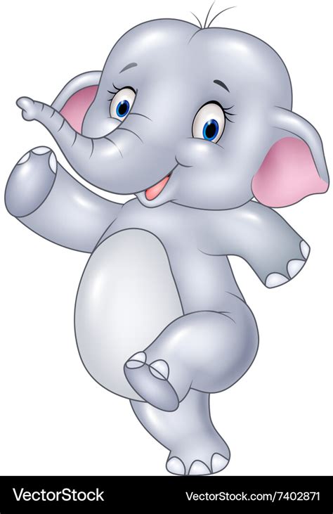 Funny Elephant Cartoon