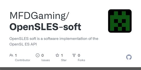 Github Mfdgaming Opensles Soft Opensles Soft Is A Software Implementation Of The Opensl Es Api