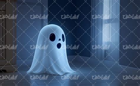 تصویر با کیفیت انیمیشن روح همراه با شکلک روح و نماد روح ایران طرح