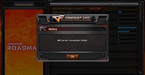 Crossfire Mm Server Connection Failed Album On Imgur