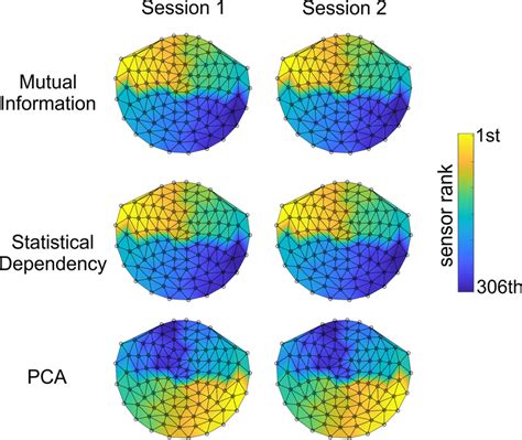 Sensor Ranking Maps Acquired By Different Feature Reduction Methods Download Scientific Diagram