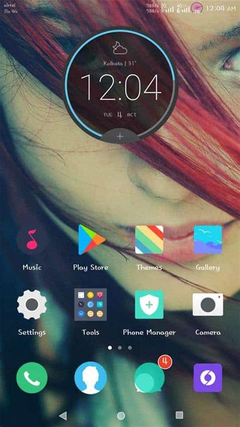 Enable Moto Z Circle Clock Widget On Your Android Without Root