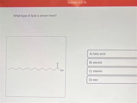 Solved Choose The Best Classification For The Molecule Shown