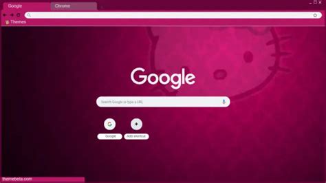 Hello Kitty Chrome Theme Themebeta