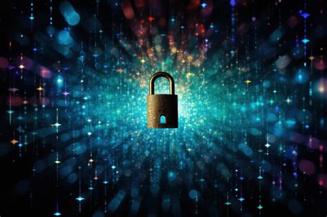 Premium AI Image Cybersecurity And Privacy Concept Of Data Protection Secure Encryption