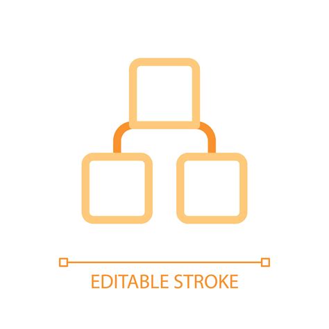 Infographic Blocks Pixel Perfect Color Linear Ui Icon Visual Materials