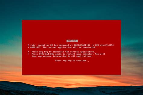 What Is The Red Screen Of Death And How To Fix It