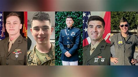 Marines Identify 5 Killed In Training Flight After Helicopter Crash
