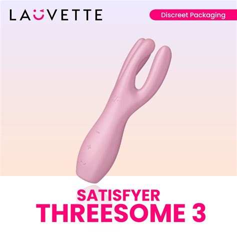 Satisfyer Threesome 3 Finger Vibrator Shopee Philippines