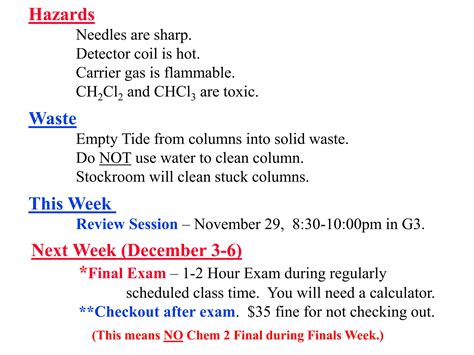 Principle And Application Of Gas Chromatography Ppt