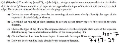 Solved N Please Draw The State Diagram Chegg