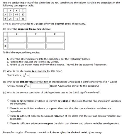 solved you are conducting a test of the claim that the row