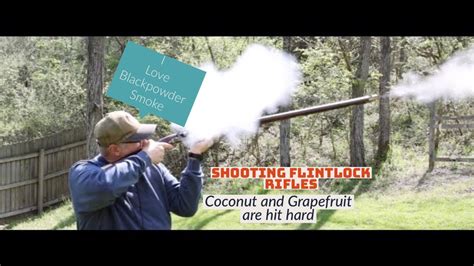 Muzzleloading Squirrel Rifle Showdown Slow Motion Muzzleloader Action