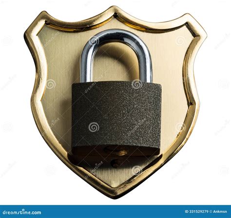 Security And Protection Featuring Symbols Like A Padlock Shield And A Key Symbolizing Safety