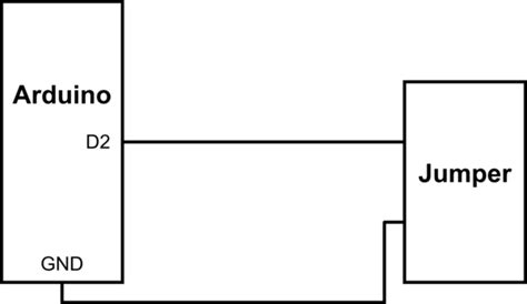 Checking A Jumper Between Two Pins On Arduino Arduino Stack Exchange